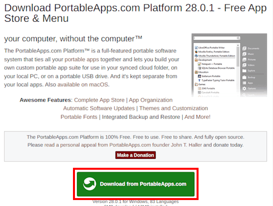 ソフトを持ち運べるPortableApps.com Platformとは？：その概要と使い方│ガッテンPC
